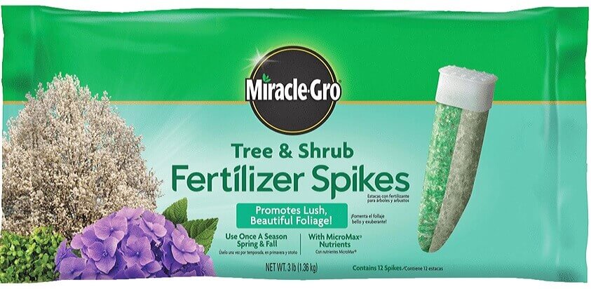 CLEARANCE - Miracle-Gro Tree & Shrub Fertilizer Spikes (12 pack - 1.1 ...