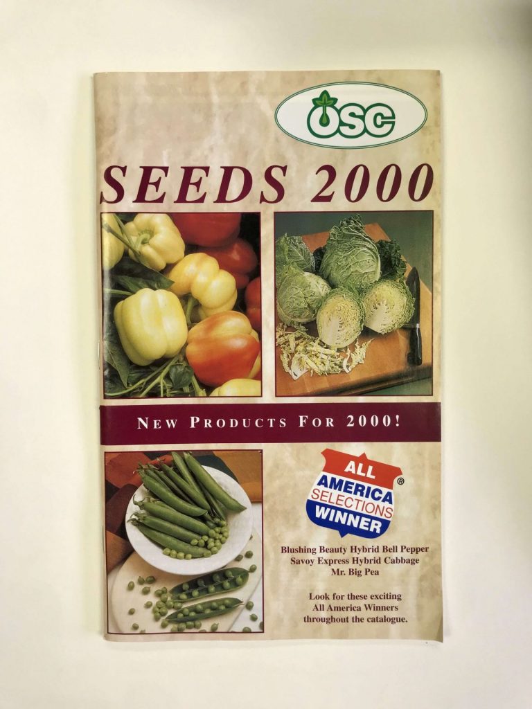 Our 2020 catalogue is ready! | OSC Seeds