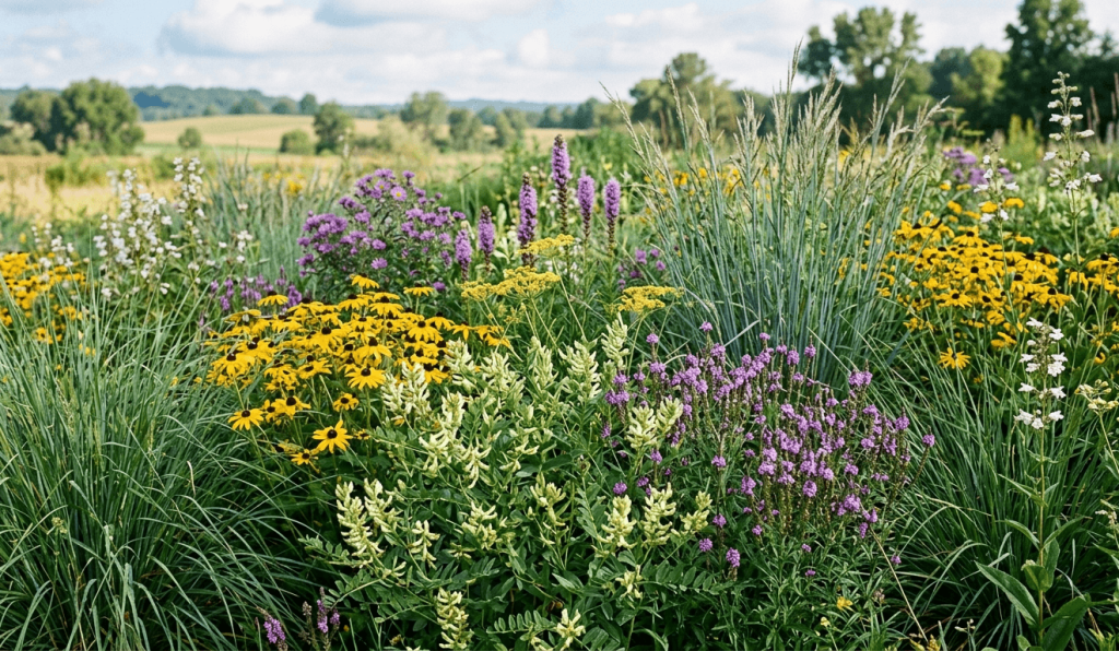 High-Drainage Septic-Safe Native Seed Mixture 6845 | OSC Seeds
